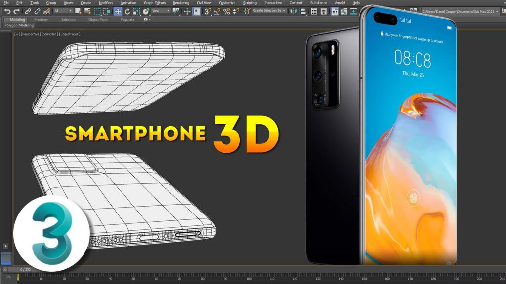 Criar Smartphone 3D no Autodesk 3ds Max - Gfx Total
